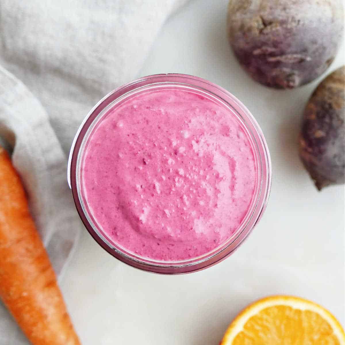 Beet Carrot Smoothie - It's a Veg World After All®